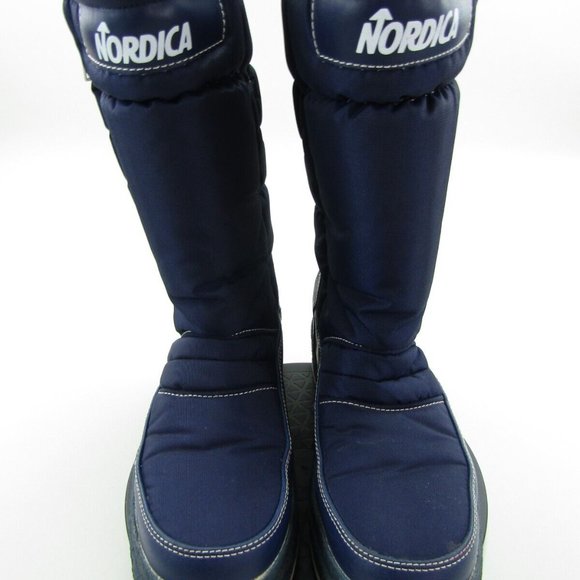 Shoes | Vintage Nordica Italian Snow Boots Size 44 Side Zipper Lined ...